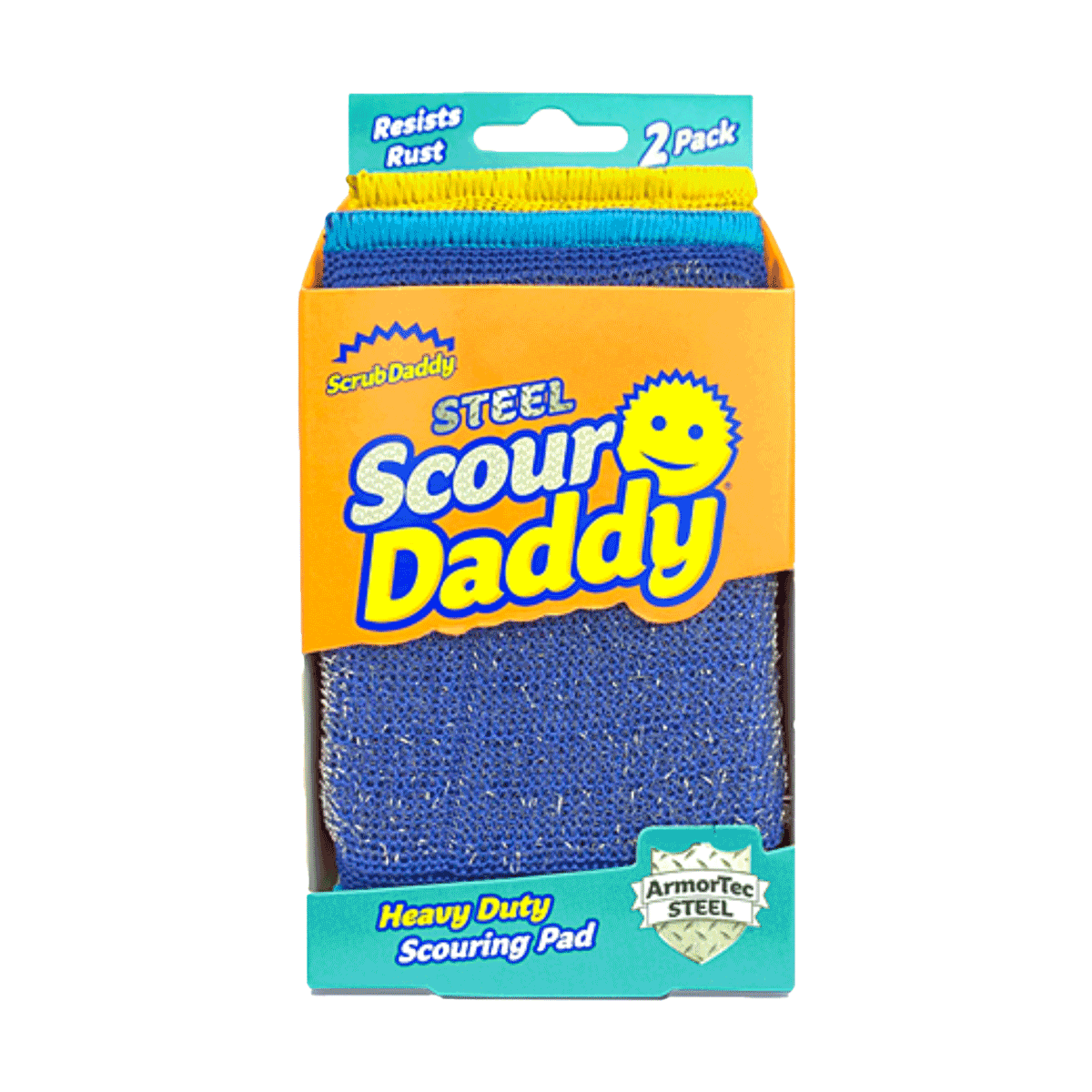 Scour Daddy Steel, Esponja Dual de Acero Scrub Daddy, la esponja favor